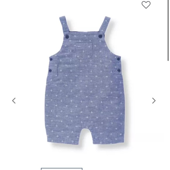 Janie and Jack | Other | Embroidered Anchor Shortall | Poshmark